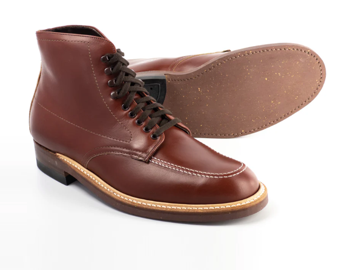 405 Mocc Toe Boot-Brown Workboot Leather – Iron Shop Provisions