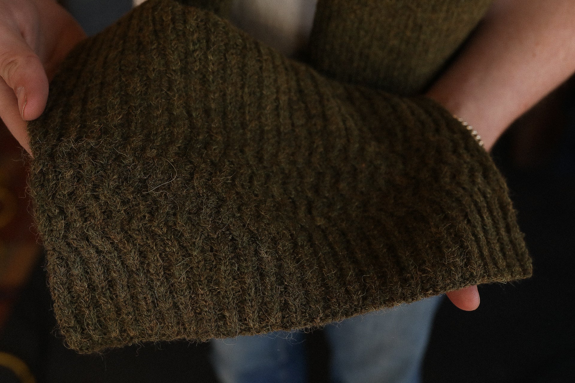 Alpaca Rib Scarf-Forest – Iron Shop Provisions