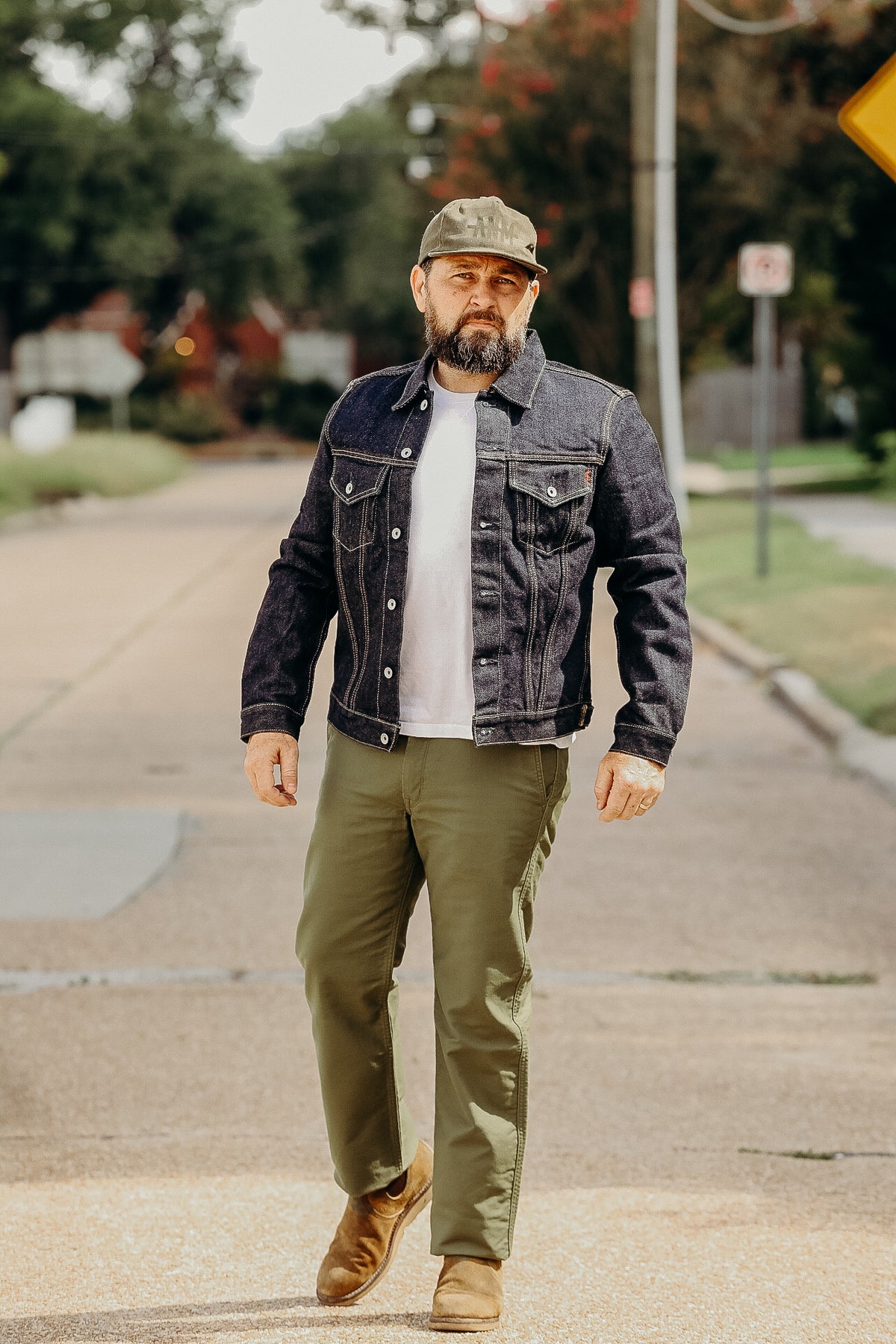 21oz Selvedge Denim Un-modified Type III - Indigo IH-526J – Iron Shop ...