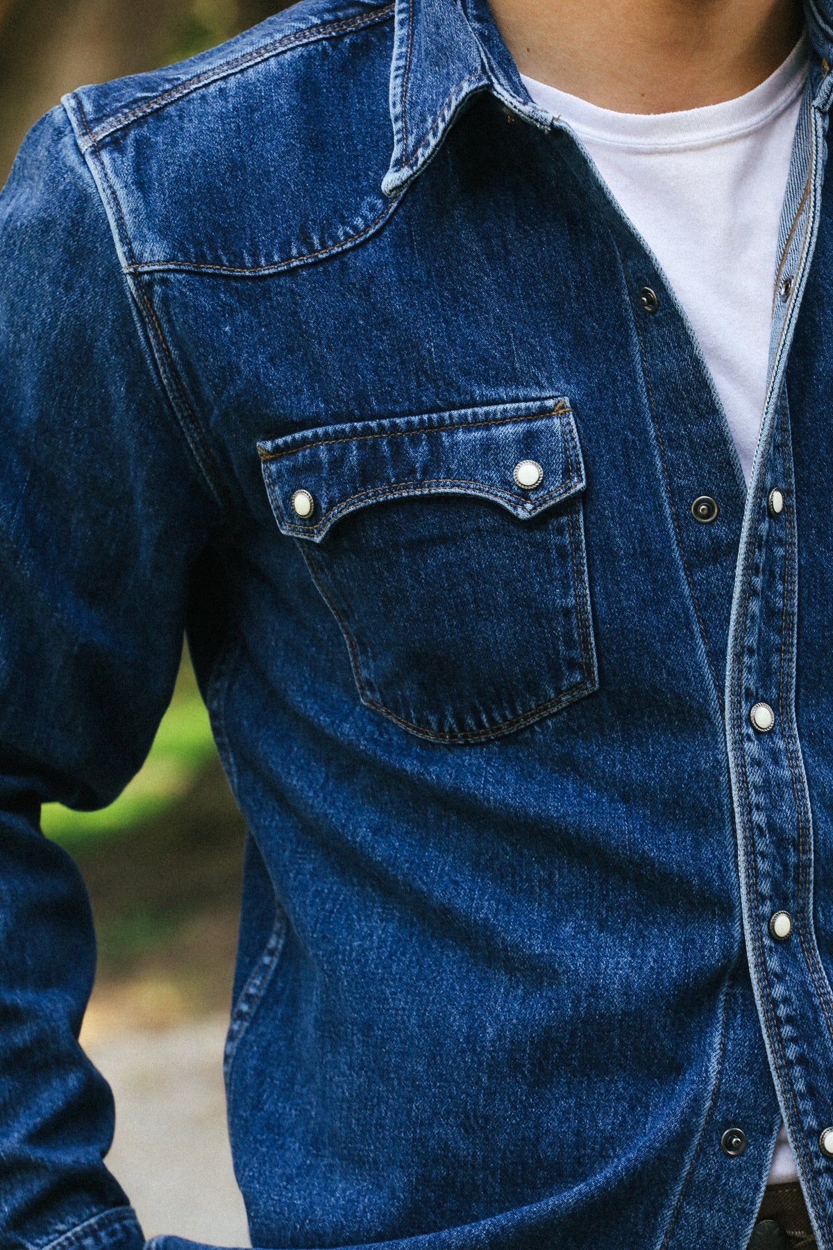 Modern Western- 11oz Stonewash Indigo – Iron Shop Provisions
