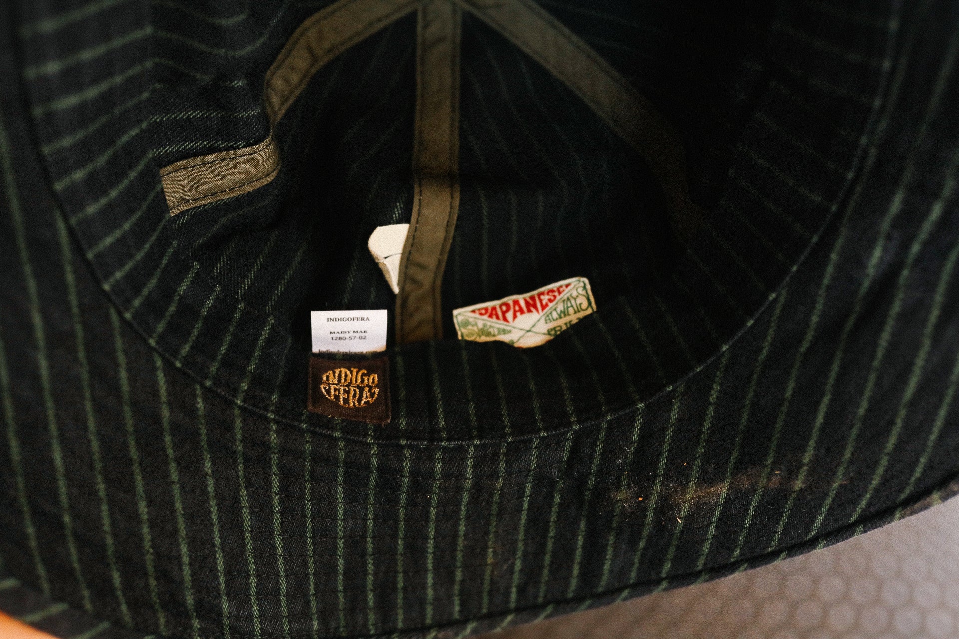 Haisy Mae Bucket Hat- Viridecent Stripe – Iron Shop Provisions