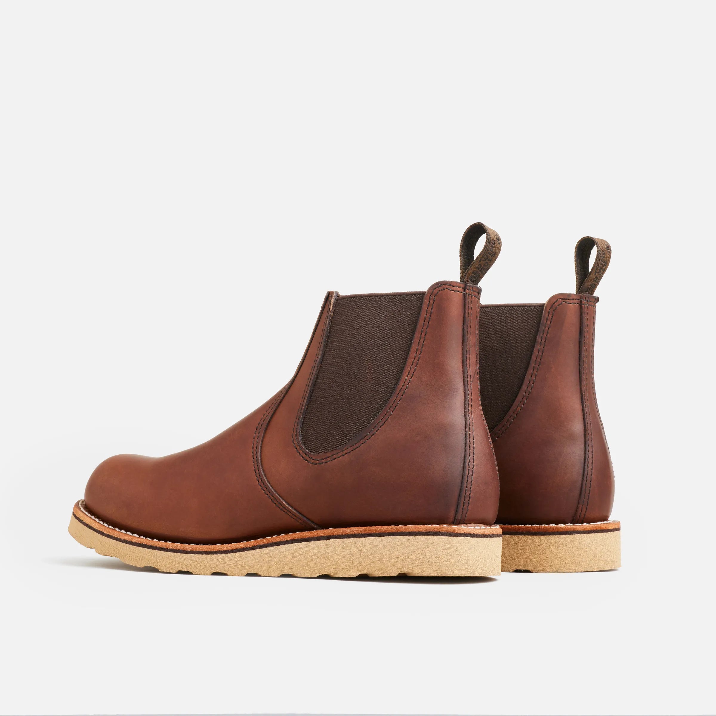 Classic Chelsea- Men's 6-inch Classic Chelsea in Amber Harness Leather ...